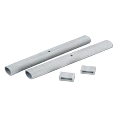 (1958-66) Tailgate Chain Covers - Gray - Fleetside