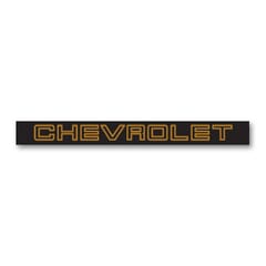 (1988-00) Tailgate Decal - Chevrolet - Black/Gold