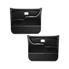 (1981-87) Pro Series Door Panels - Sport - Black - pr
