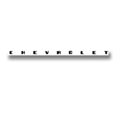 (1947-51) Dash Decal - Chevrolet - Black
