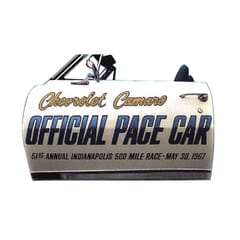 (1967) Pace Car Door Decals