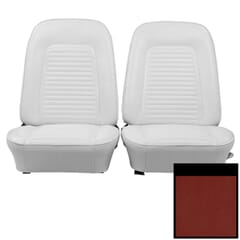 (1969) Seat Cover Standard-Buckets-Red